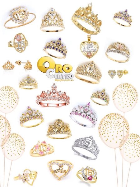 Cual es tu favorita? Tenemos la mayor variedad de sortijas para quince ...